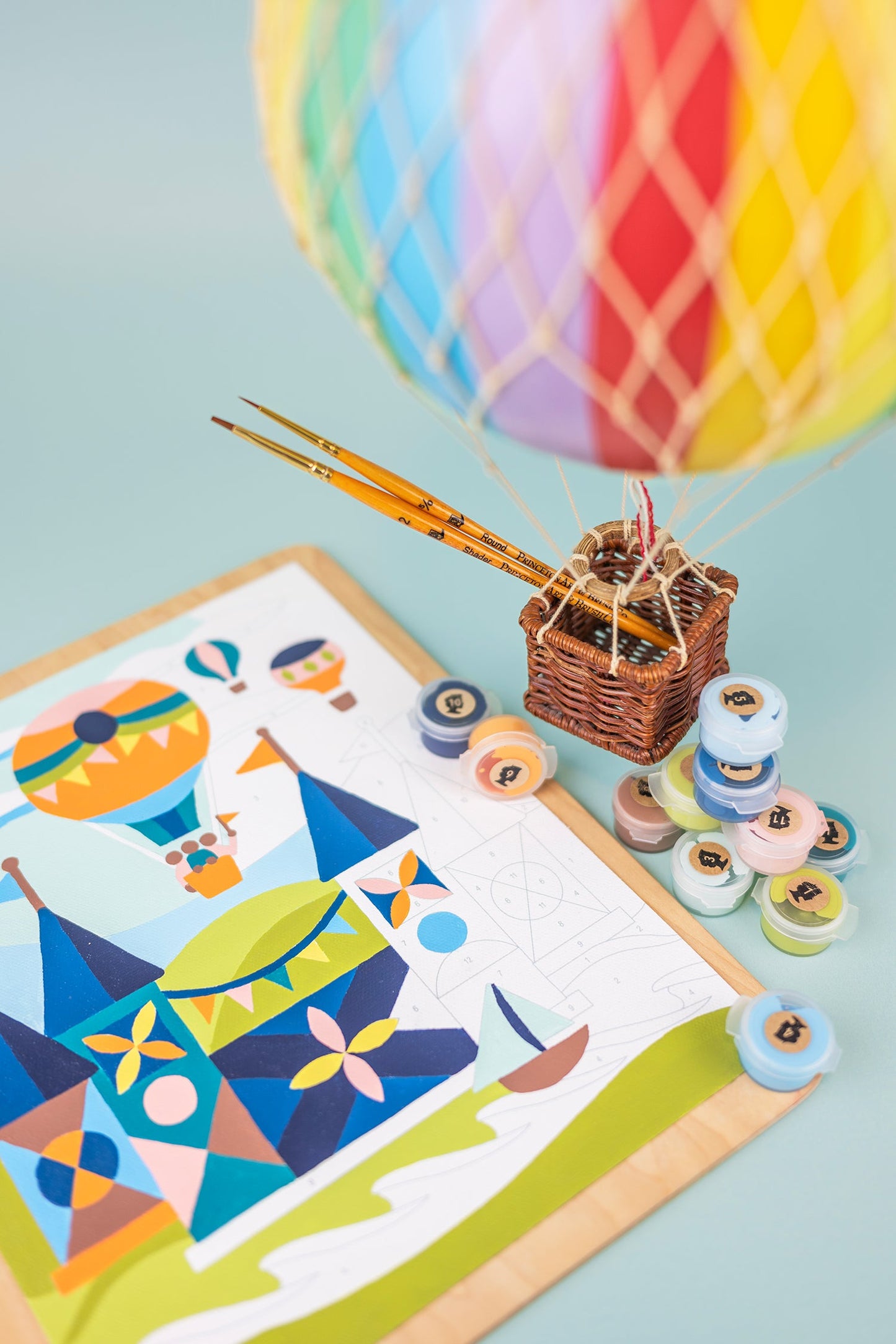 World of Whimsy | 8x10 paint-by-number kit – Crinkle Dreams