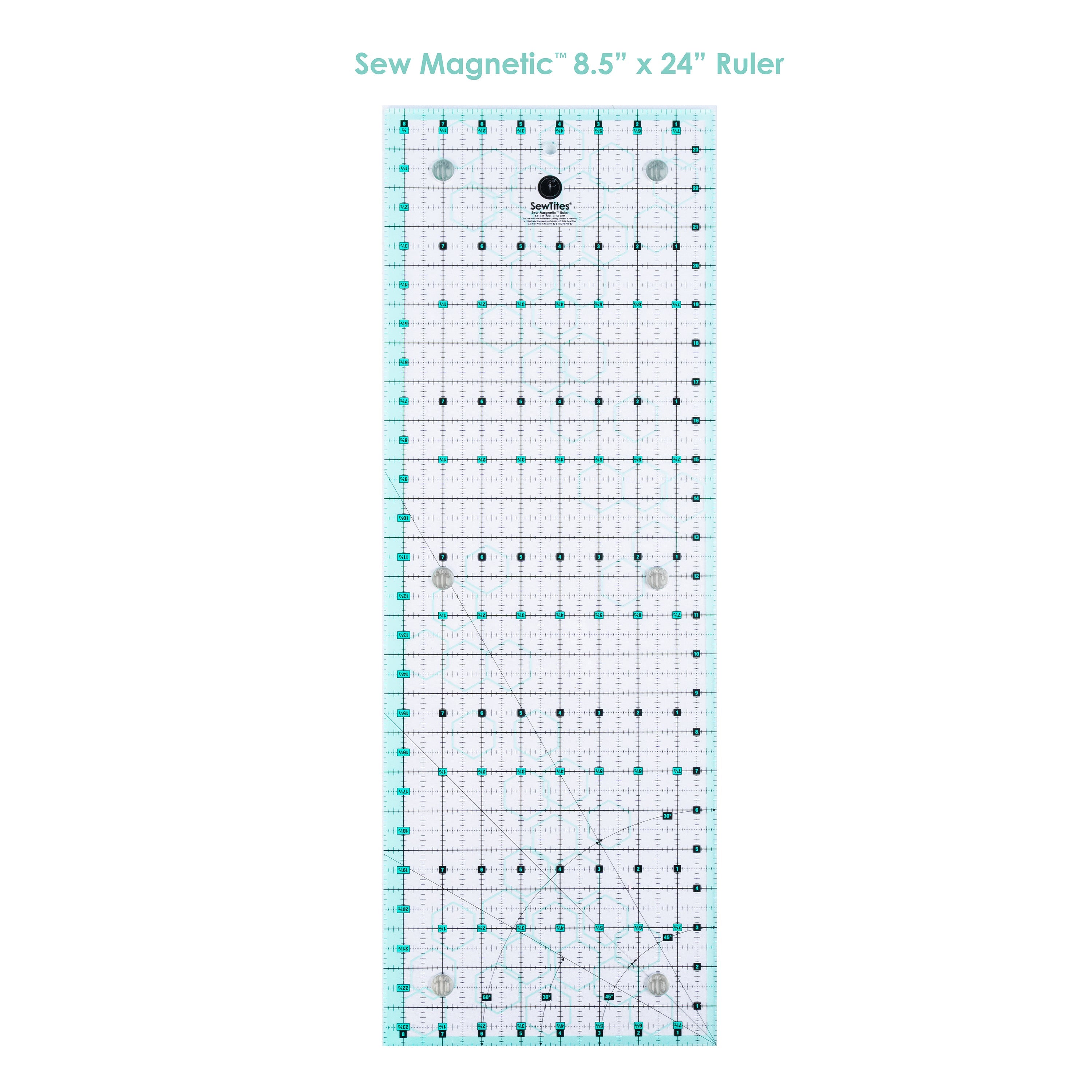Sew Magnetic 8.5" x 24" Ruler – Crinkle Dreams